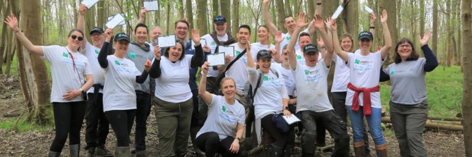1,000 trees planted in two days by Swindon’s Arval | Arval UK